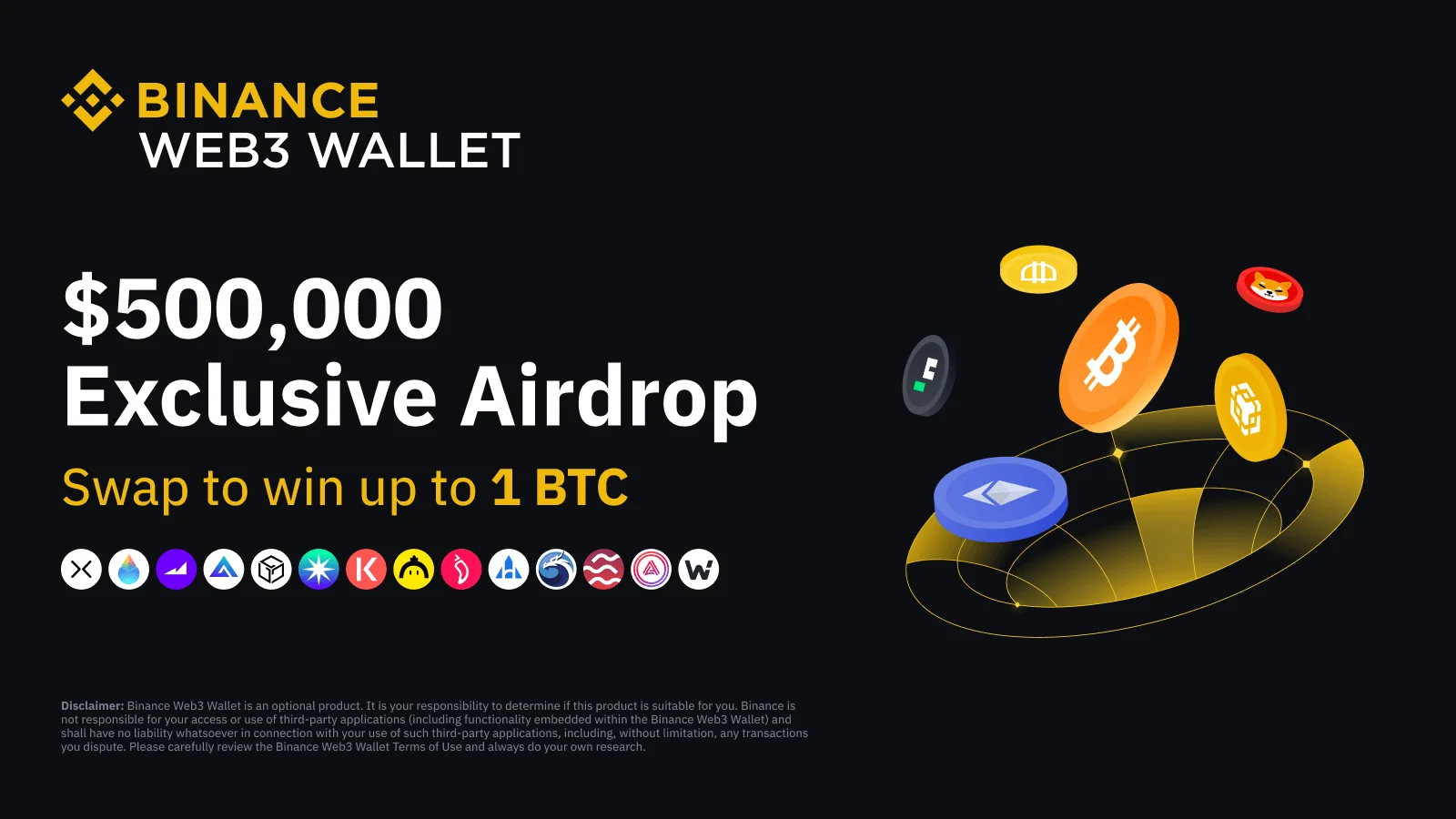 Binance Web3 Wallet Airdrop of 2023 » Claim free Tokens » freeairdrop.io